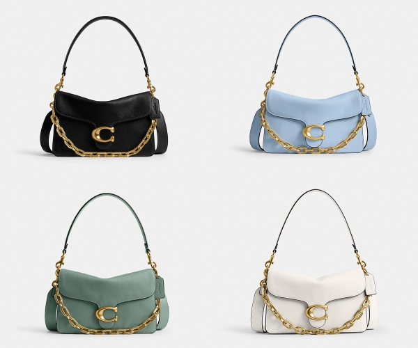 能俏皮能有型，无法抗拒Coach Tabby的多变魅力！